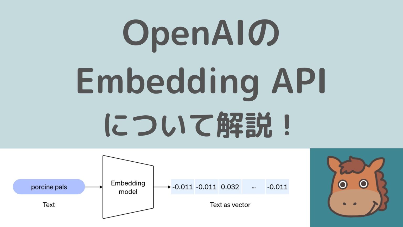 OpenAIのEmbeddings APIを使って文章の類似度算出をPythonで実装！｜スタビジ