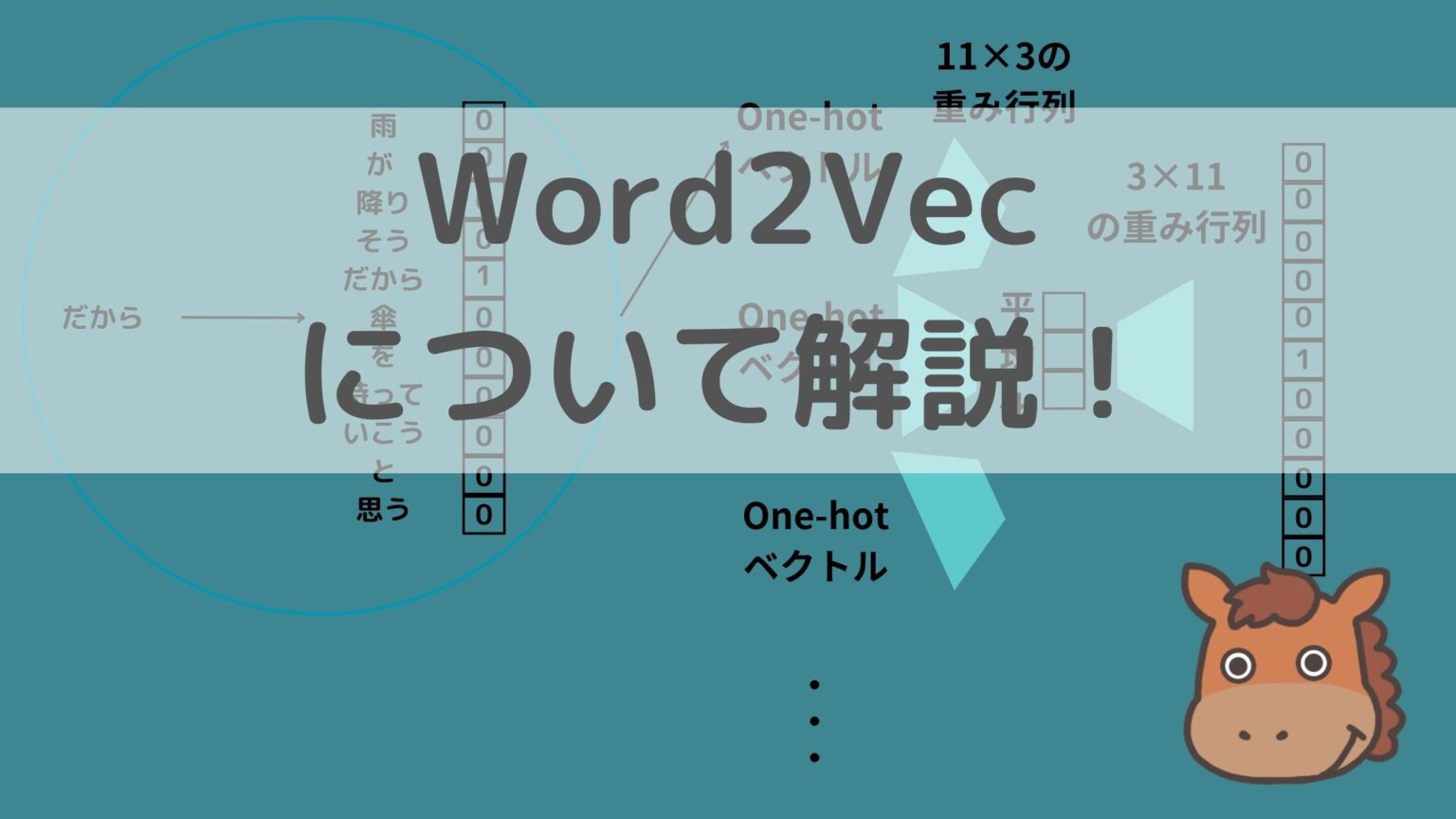 自然言語処理領域で重要なWord2Vecの仕組みとPython実装についてわかりやすく解説！｜スタビジ